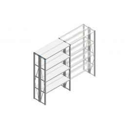 Beginsectie Nedcon SF Legbordstelling 2000x1270x600mm hxbxd 4 niveaus ...